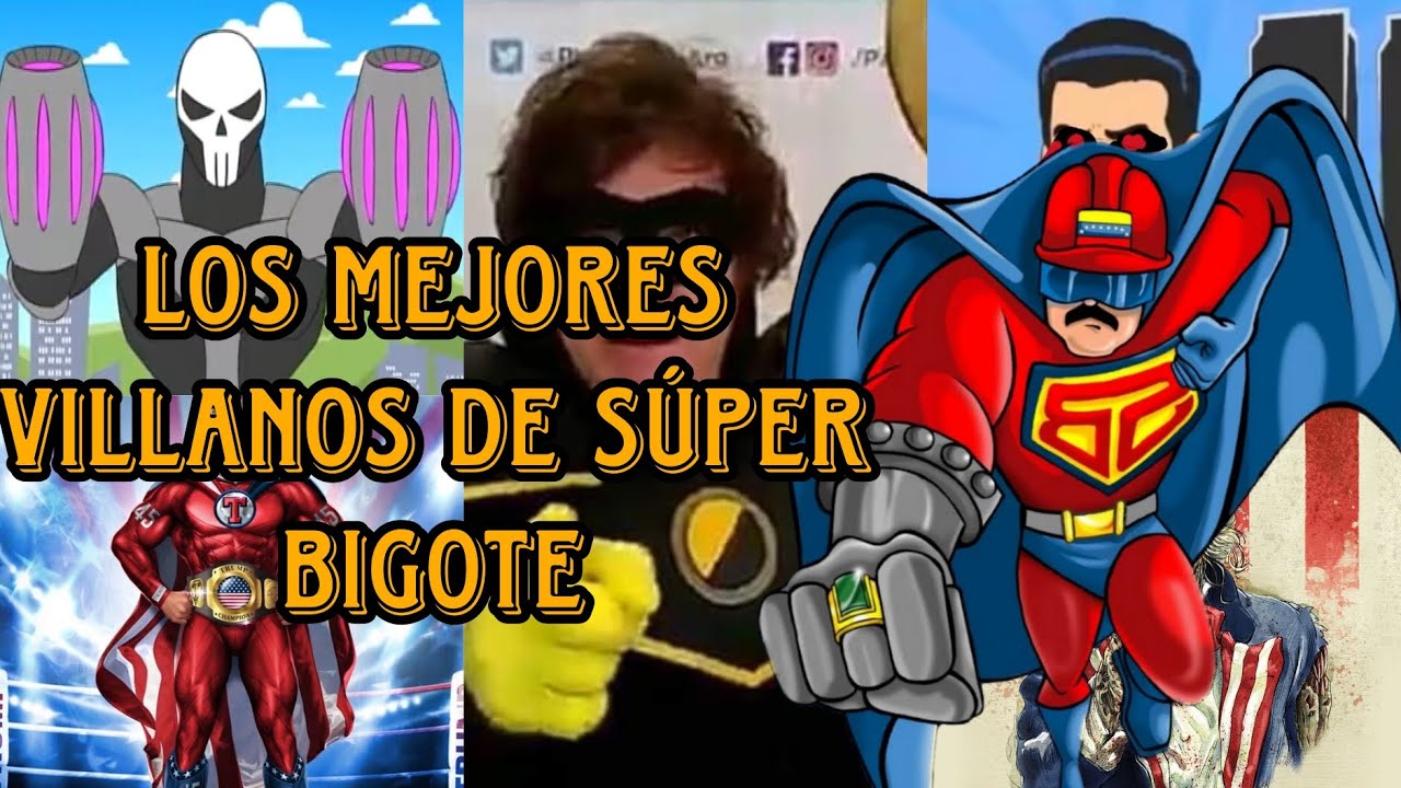 Los mejores villanos de super bigote - YouTube