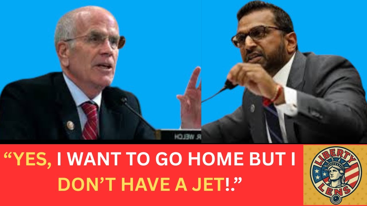 Peter Welch Confronts Kash Patel Over Use Of Tax-Funded Jet, Calls Out ...