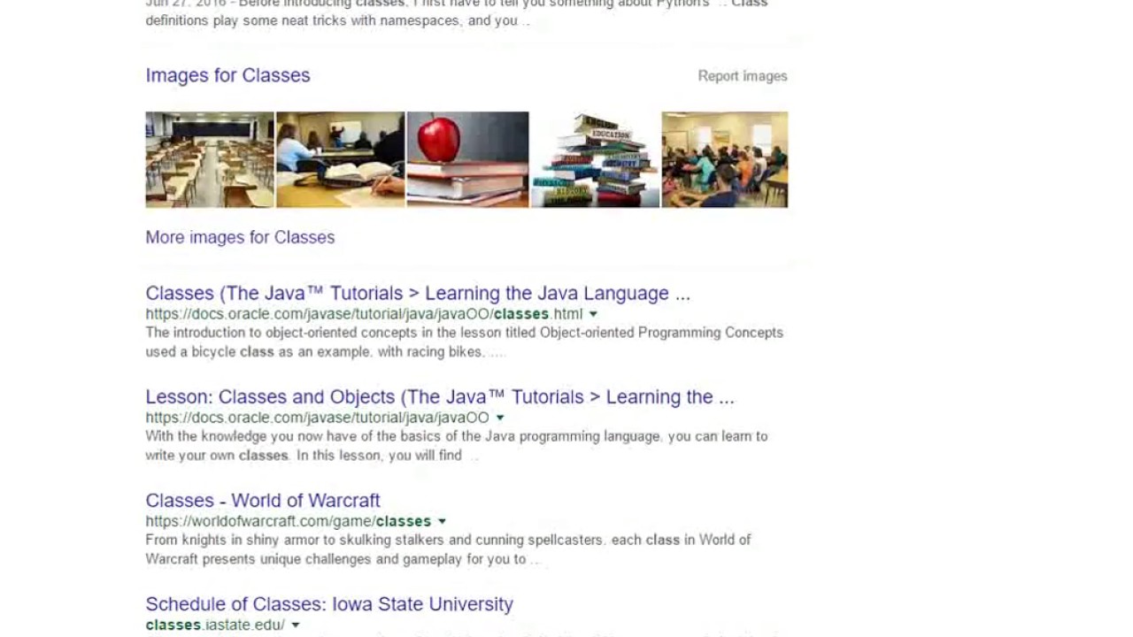 Classes In A Layman Understanding - YouTube