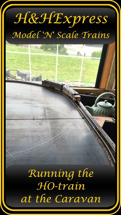 Model Train Fanning - H&HExpress - YouTube