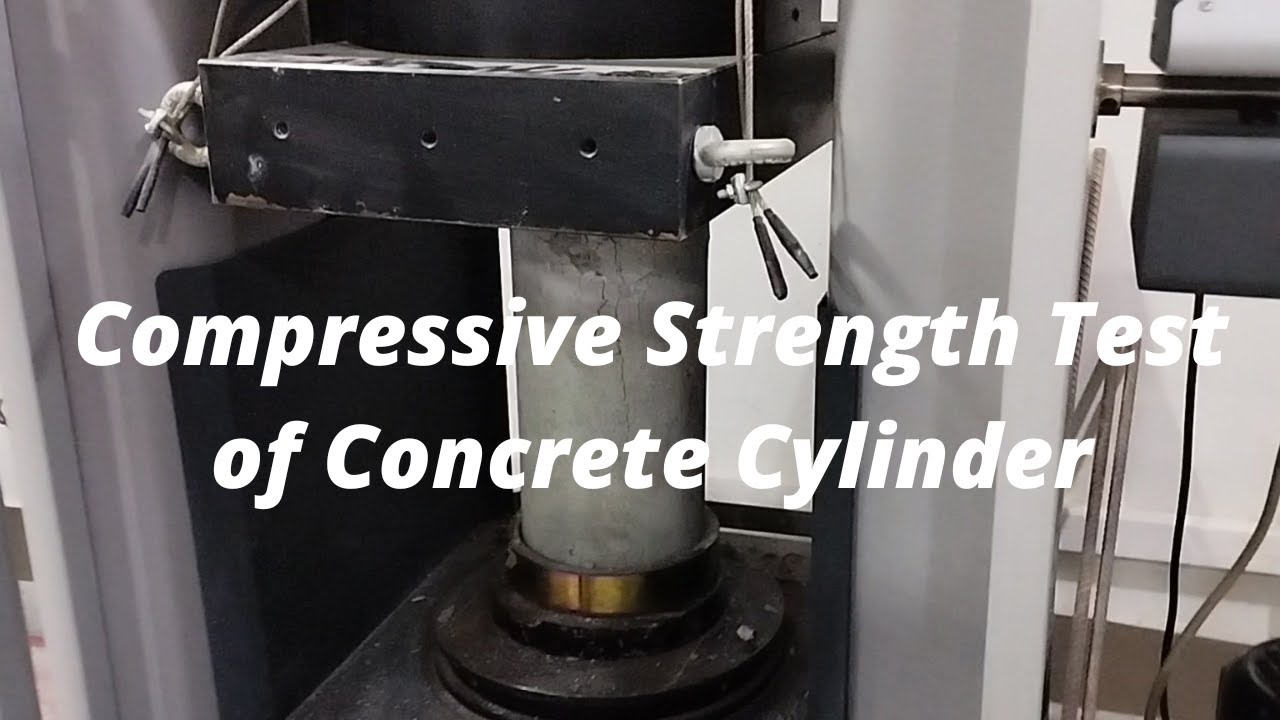 Concrete Cylinder Compressive Strength Testing | Compressive Strength ...