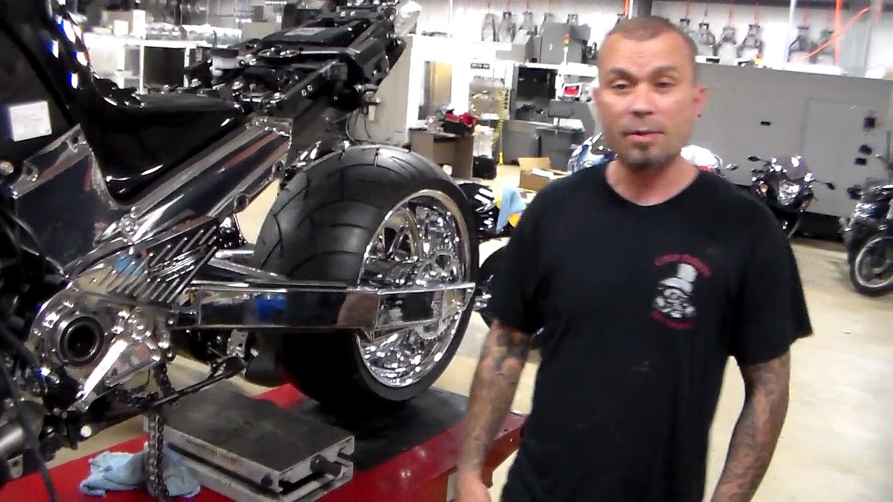 KAWASAKI ZX-14 330 OSD FULL BUILD AT ALL THINGS CHROME - YouTube
