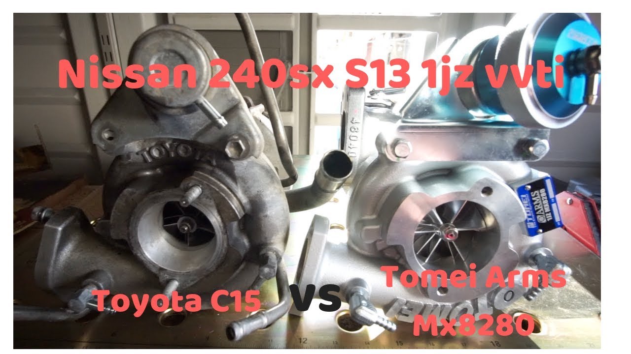 Nissan 240sx S13 1JZ VVTI Drift Build Toyota C15 Turbo Vs Tomei Arms ...