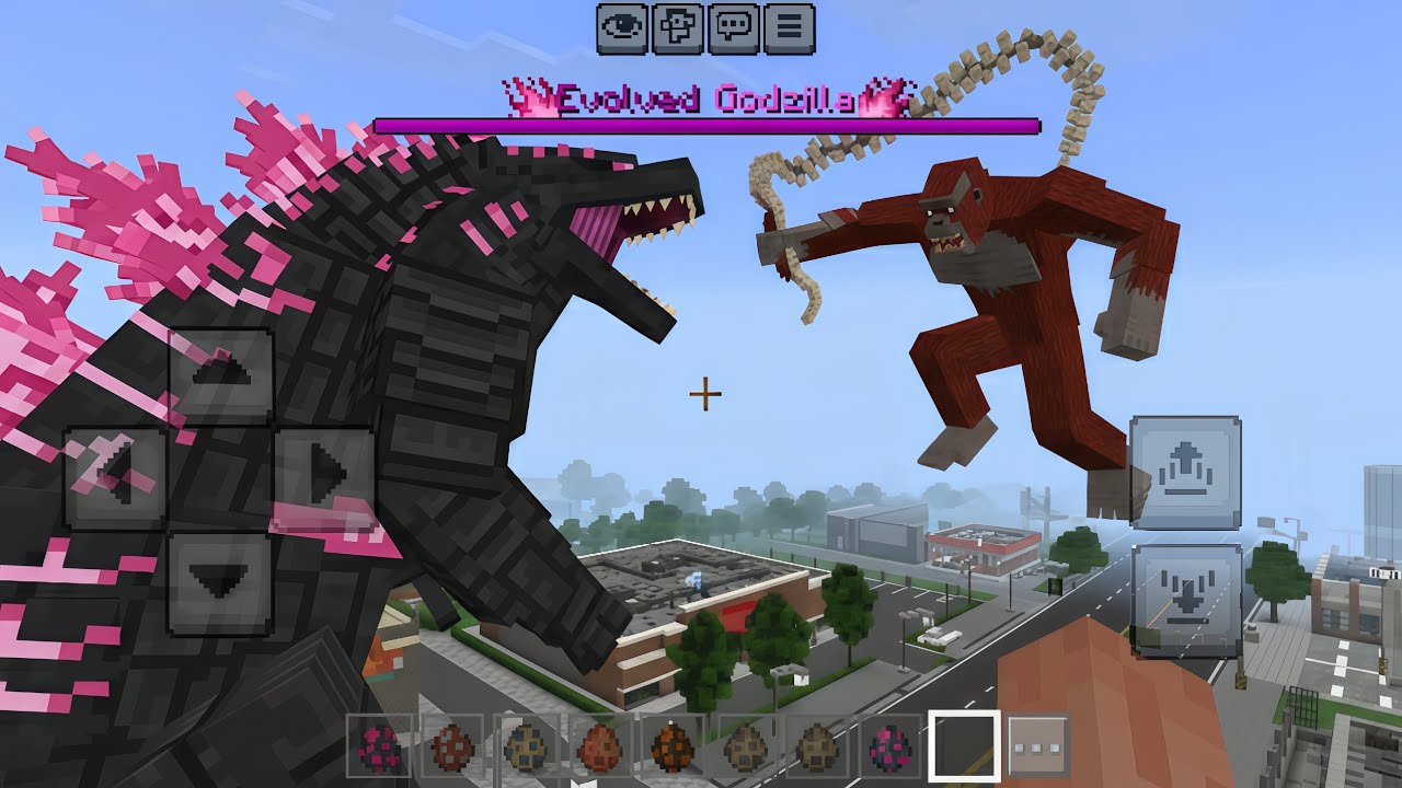 Evolved Godzilla Vs. Skar King | Evolved Godzill UPDATE MOD in ...