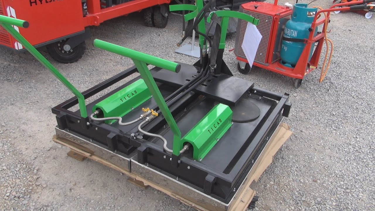 TICAB Mira-1 Infrared Asphalt Heater (2022) Exterior and Interior - YouTube