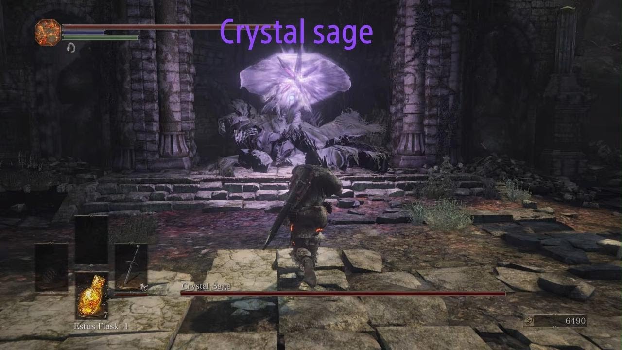 DARK SOULS 3 Crystal Sage - YouTube