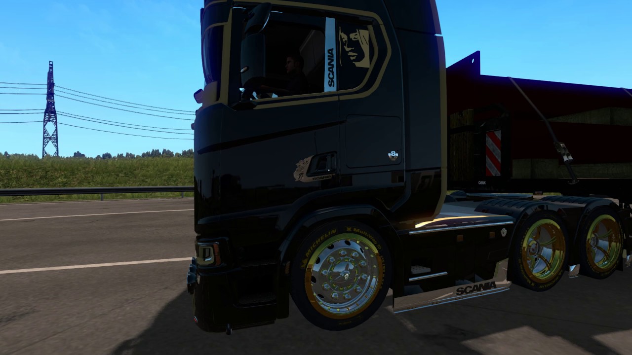 ets2 scania Rim Tire 2 mods scania - YouTube
