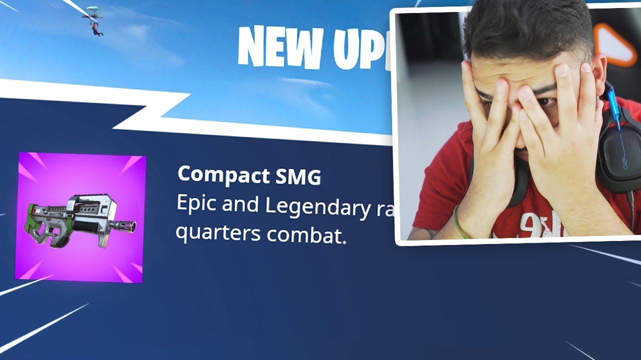 The New "COMPACT SMG" in Fortnite.. - YouTube