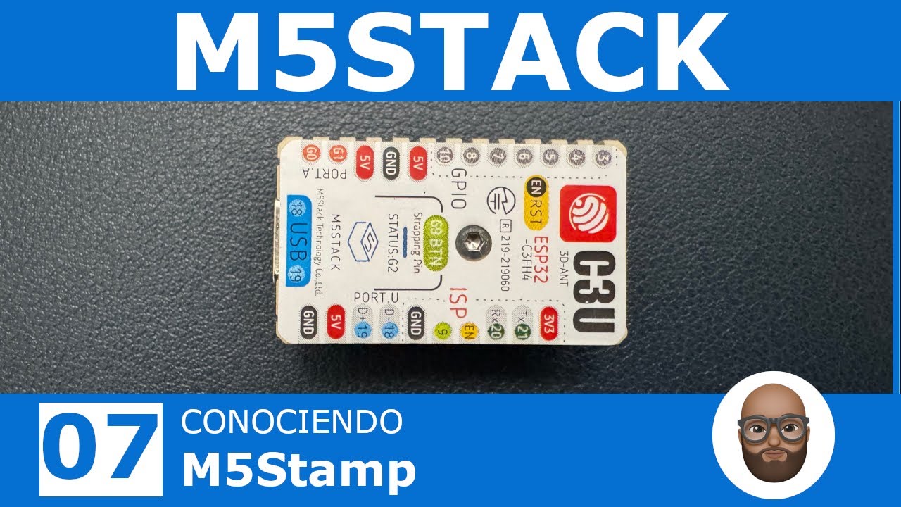 M5Stack - 07 - Conociendo el micro controlador M5Stamp C3U - YouTube