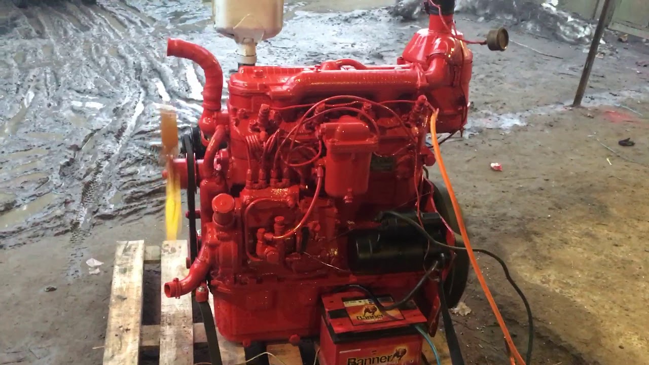 Mtz 50 es motor - YouTube