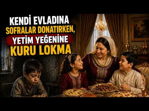 Kendi Evladına Sofralar Donatırken, Yetim Yeğenine Kuru Lokma | Düşler Diyarı #hikaye  #viral