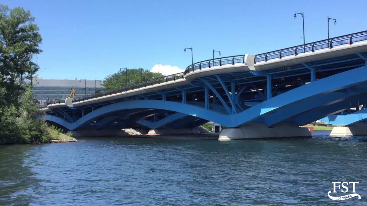 Kenneth F. Burns Memorial Bridge - YouTube