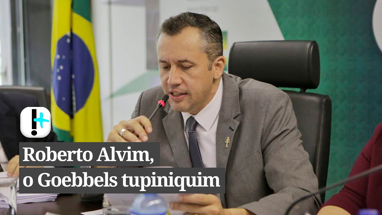 Roberto Alvim, o Goebbels tupiniquim - YouTube