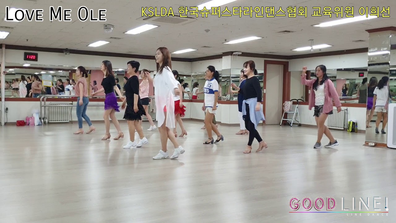 Love Me Ole Line Dance - Beginner(Demo) - YouTube