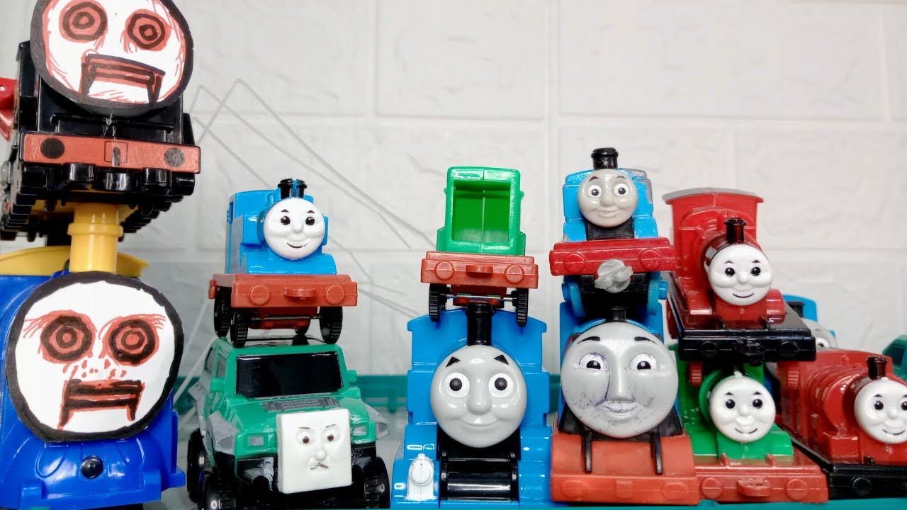 Review Kereta Baru Thomas Dan Kawan-Kawan | Happy Trains | Thomas Hantu ...