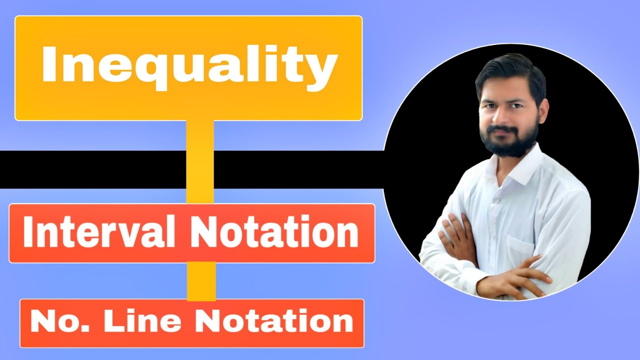 #INTERVAL NOTATION & NUMBER LINE NOTATION Of any INEQUALITY | #TYPES OF ...