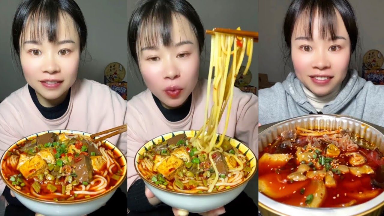 Susu Yummy Food Eating Show: Spicy Noodles Soups Mukbang 🍲🥵 - YouTube