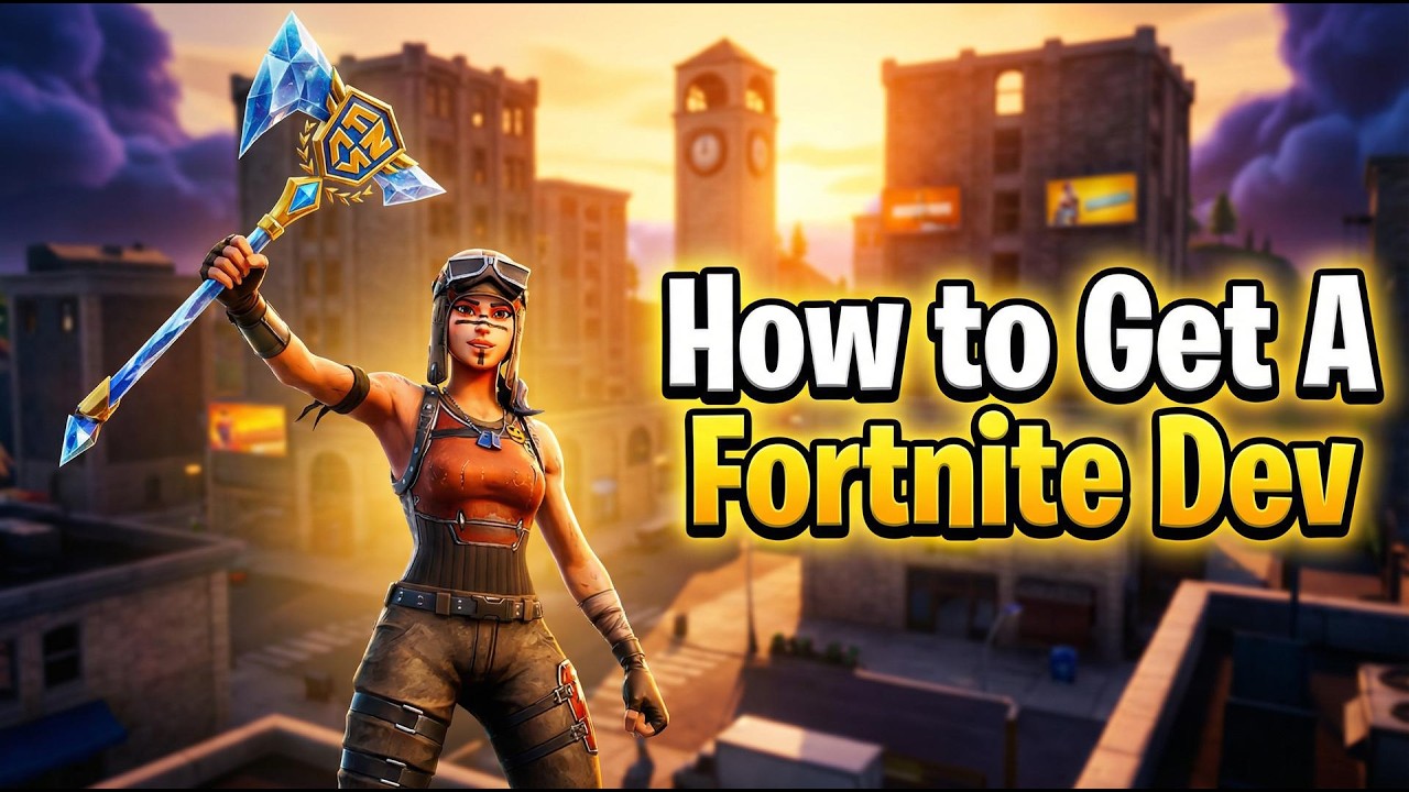 How to get a dev account on Fortnite - YouTube