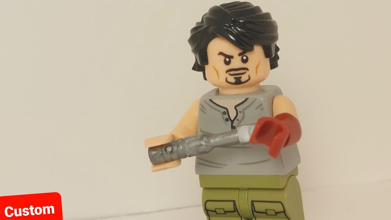 Custom Lego Marvel : Tony Stark - YouTube