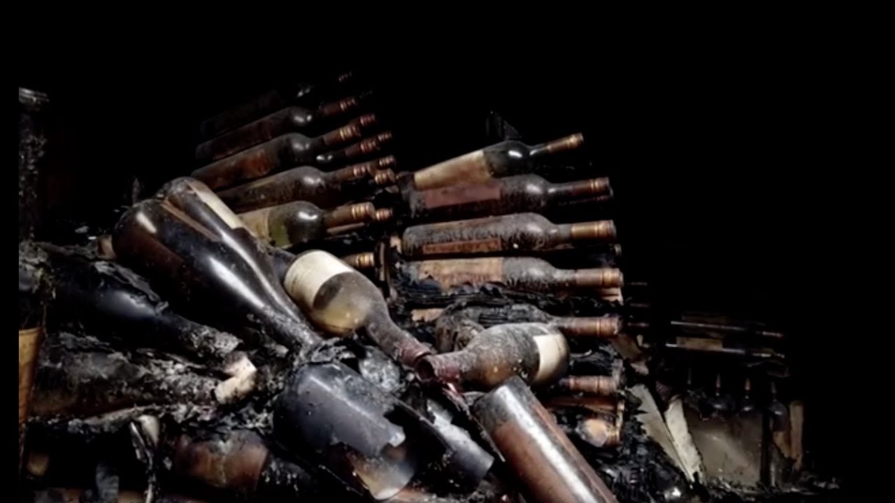 California winery burned to the ground - YouTube