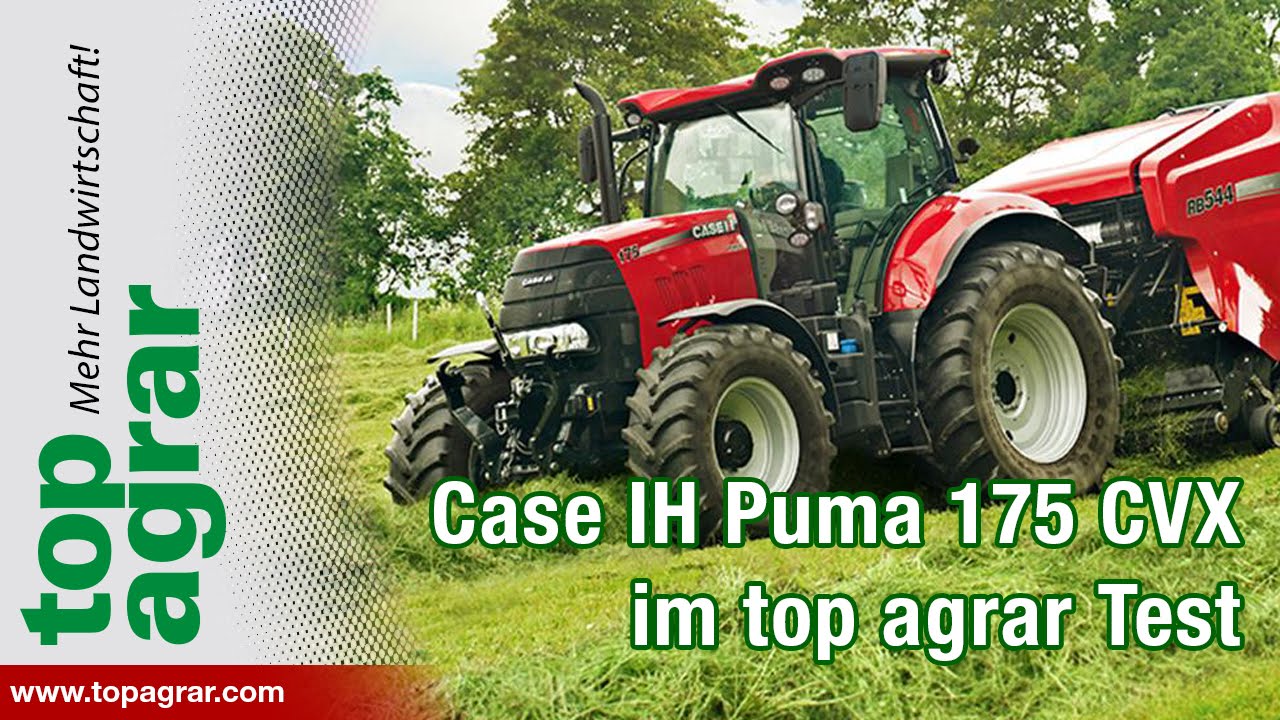 Case IH Puma 175 CVX im top agrar-Praxistest - YouTube