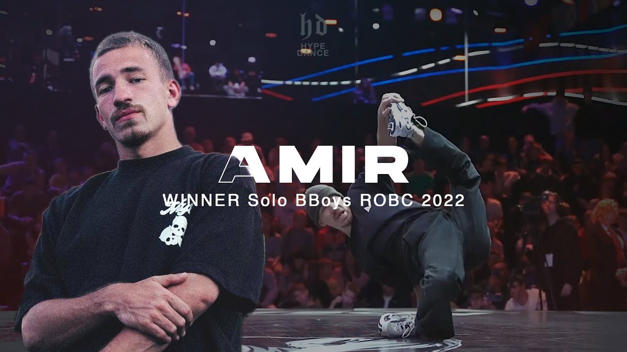 Bboy Amir Winner Solo BBoys at ROBC 2022 - YouTube