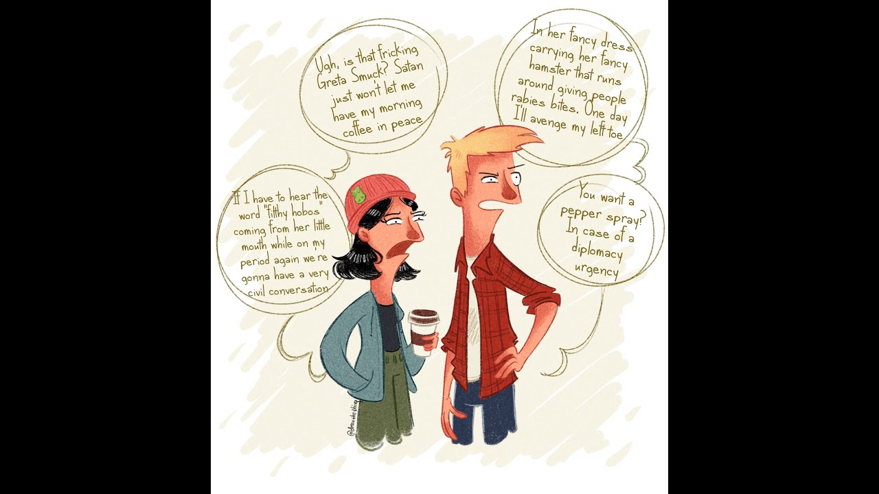 Louise Belcher and Logan Bush Fan Comic AI Dub - YouTube