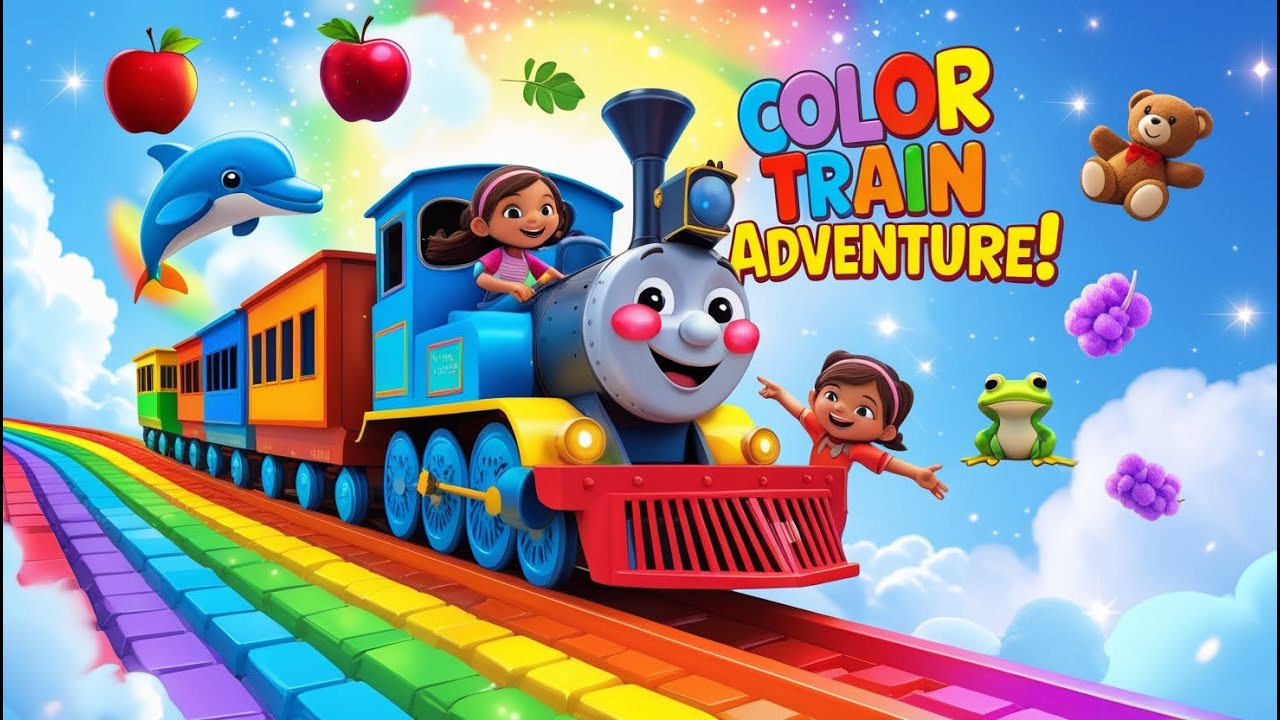 Color Train Adventure - YouTube