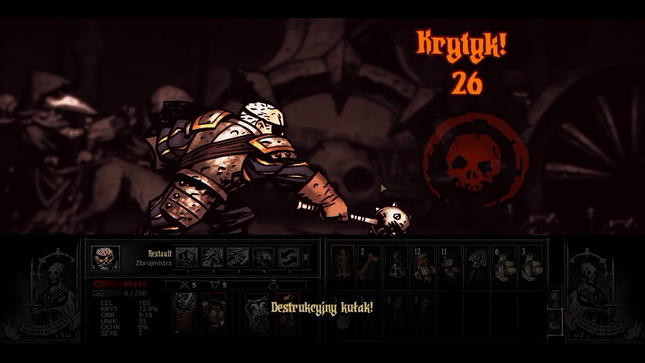 Darkest Dungeon Level 1 The Shuffling Horror - YouTube