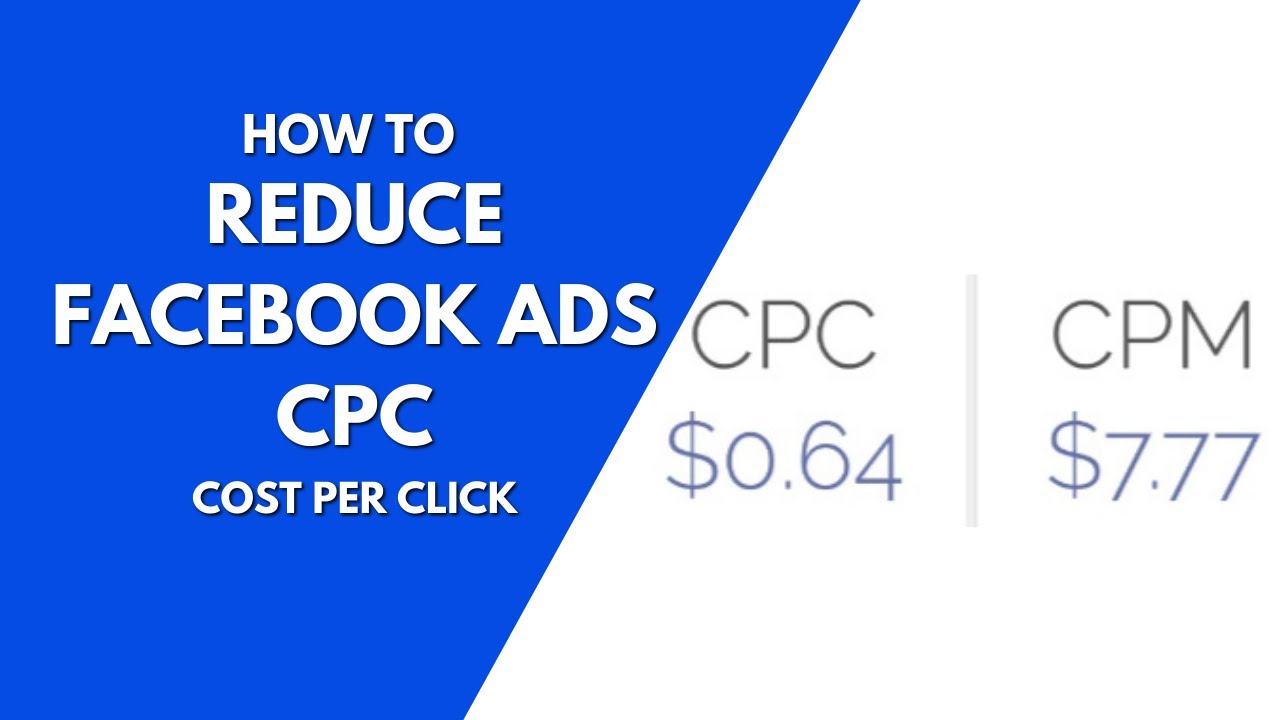 How To Low Facebook Ads CPC Cost per Click |Why Is My CPC So High on ...