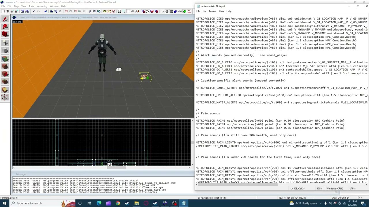 Source Hammer Editor scripted_sentence how to use - YouTube