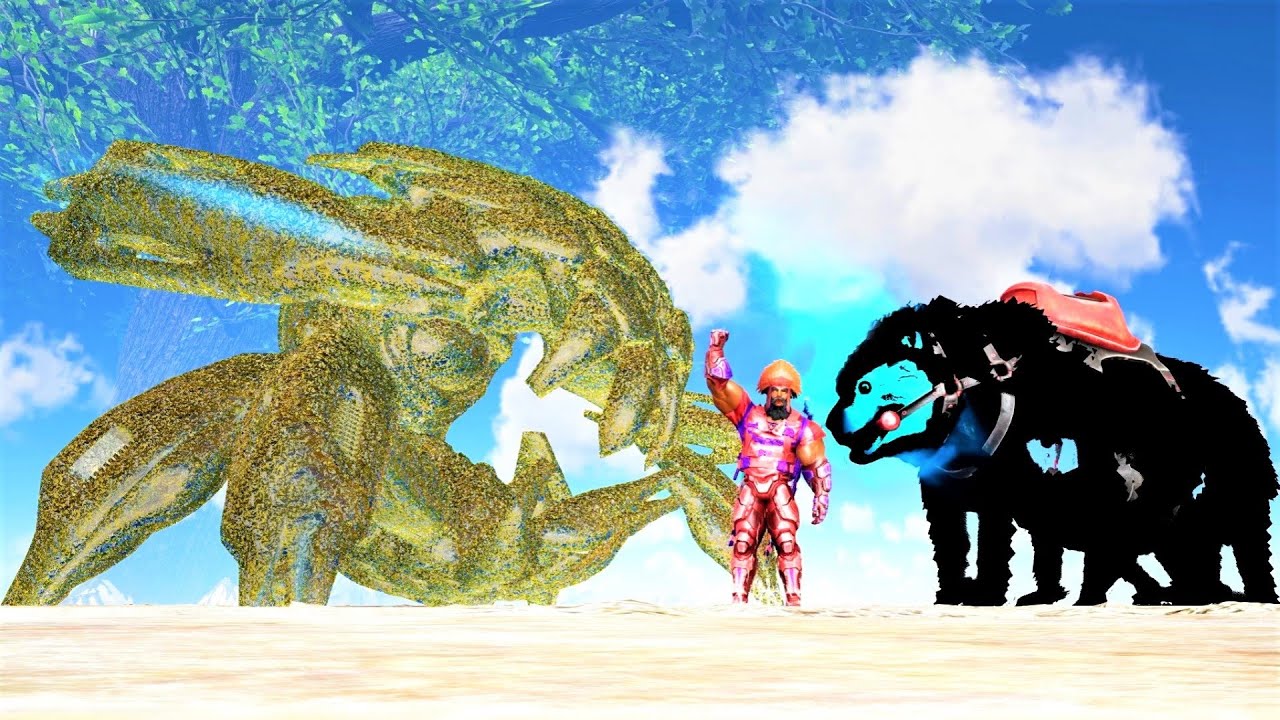 ARK: Survival Evolved - OMEGA SIN & JACKPOT GOD BATTLES! ARK SURVIVAL ...