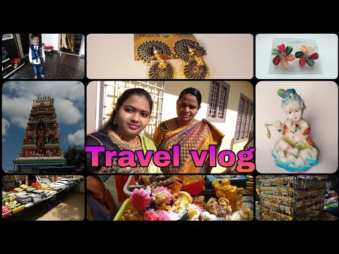 అనుకోకుండా నా subscriber తో నేను గుడికి వెళ్ళాను||street shopping || BHAGYASREE
