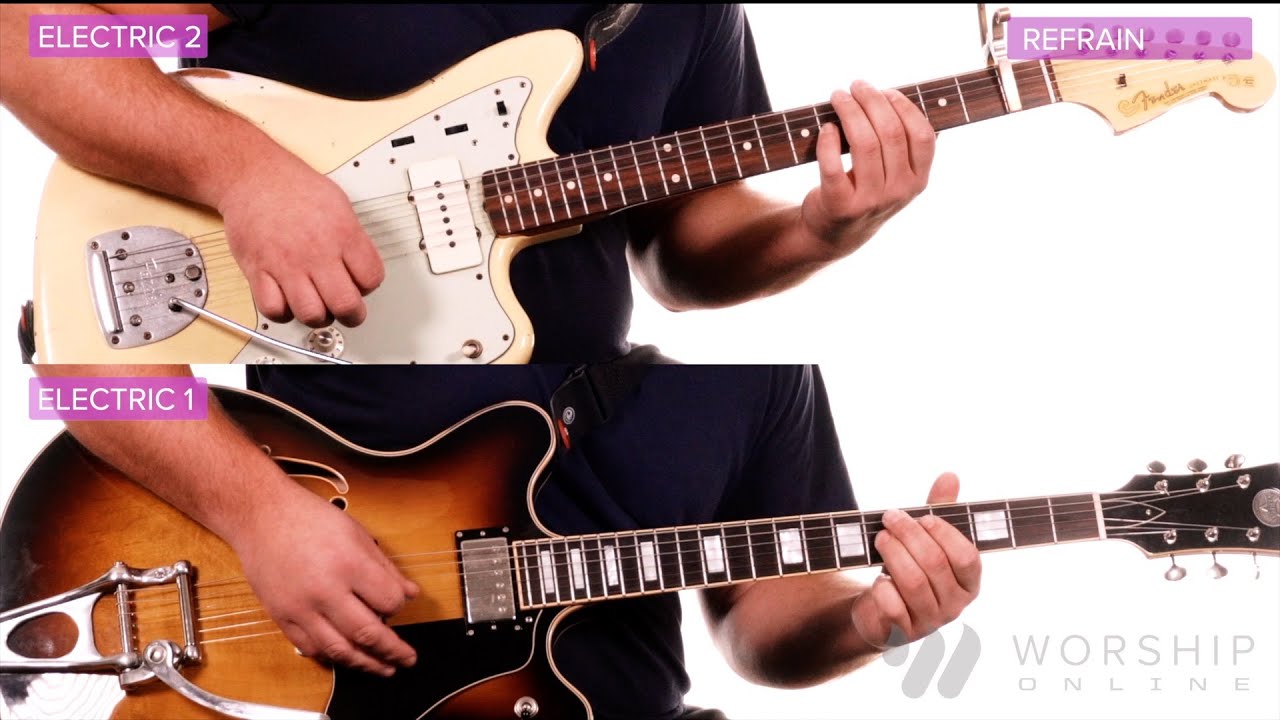 The Great Beyond - Bethel Music - Electric & Acoustic Guitar Tutorial ...