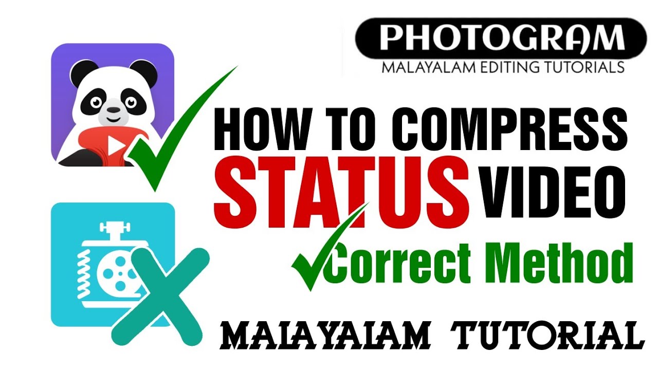 Video compressing tutorial |Malayalam - YouTube