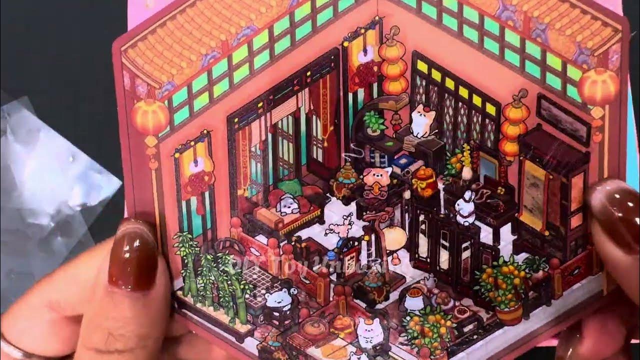 🎧🎋DIY ASMR: Exploring Creative 2.5D Sticker Layouts - YouTube