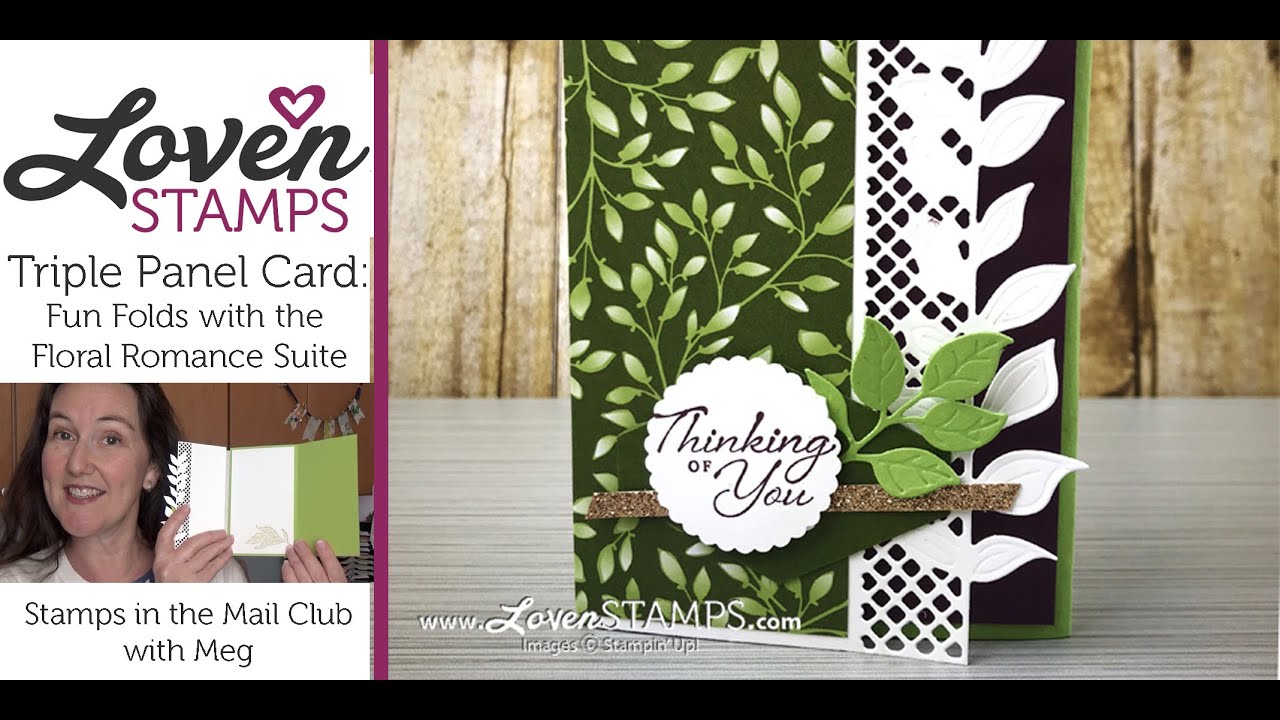 Triple Panel Cards: Fabulous Fun Folds to Create at Home - YouTube