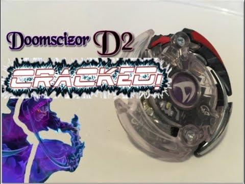Doomscizor D2 CRACKED! ~ BEY/BLADE BUR/ST! - YouTube