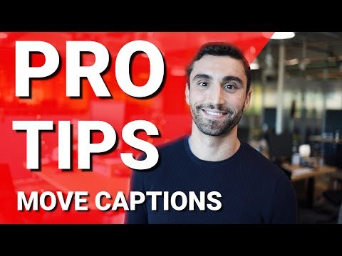 How to move captions around | Pro Tips from TeamYouTube