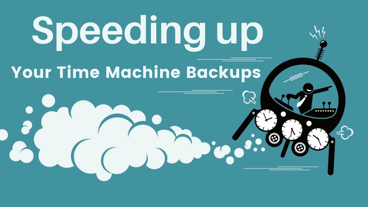 Speeding Up Time Machine Backups - YouTube