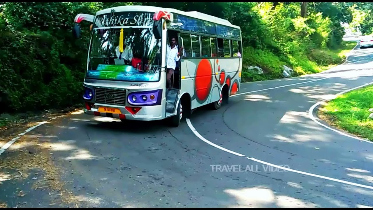 TRAVEL: TATA Tempo, Tourist Bus Car Turn on the Valparai Hills 21st ...