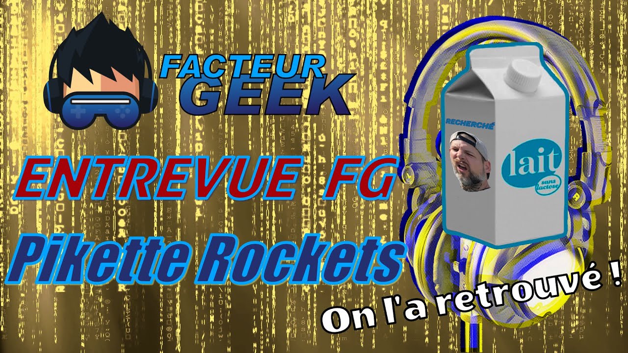 Entrevue FG avec Pikette de Facteur Geek - YouTube