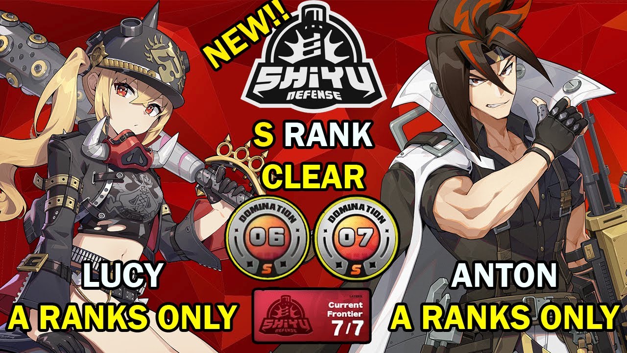 A RANK Agents ONLY Teams! | NEW Shiyu Defense 6-7 S Clear | Zenless ...