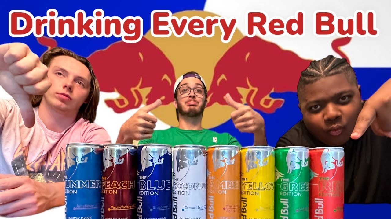 We Drank Every Red Bull (Do Not Try) - YouTube