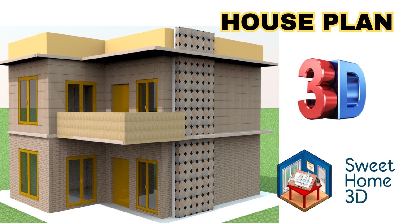 How to Build Modern House in Sweet Home 3D - YouTube
