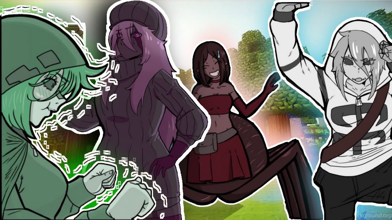 Minecraft! pero con waifus! cómics! - YouTube