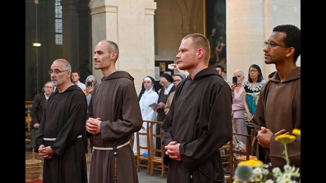 Revivez en images les professions solennelles des Frères Capucins de ...