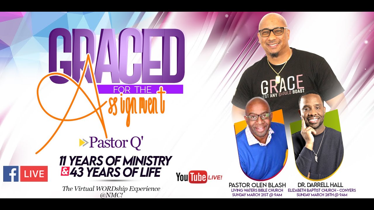 Graced for the Assignment! Guest Minister Dr. Darrell Hall - YouTube