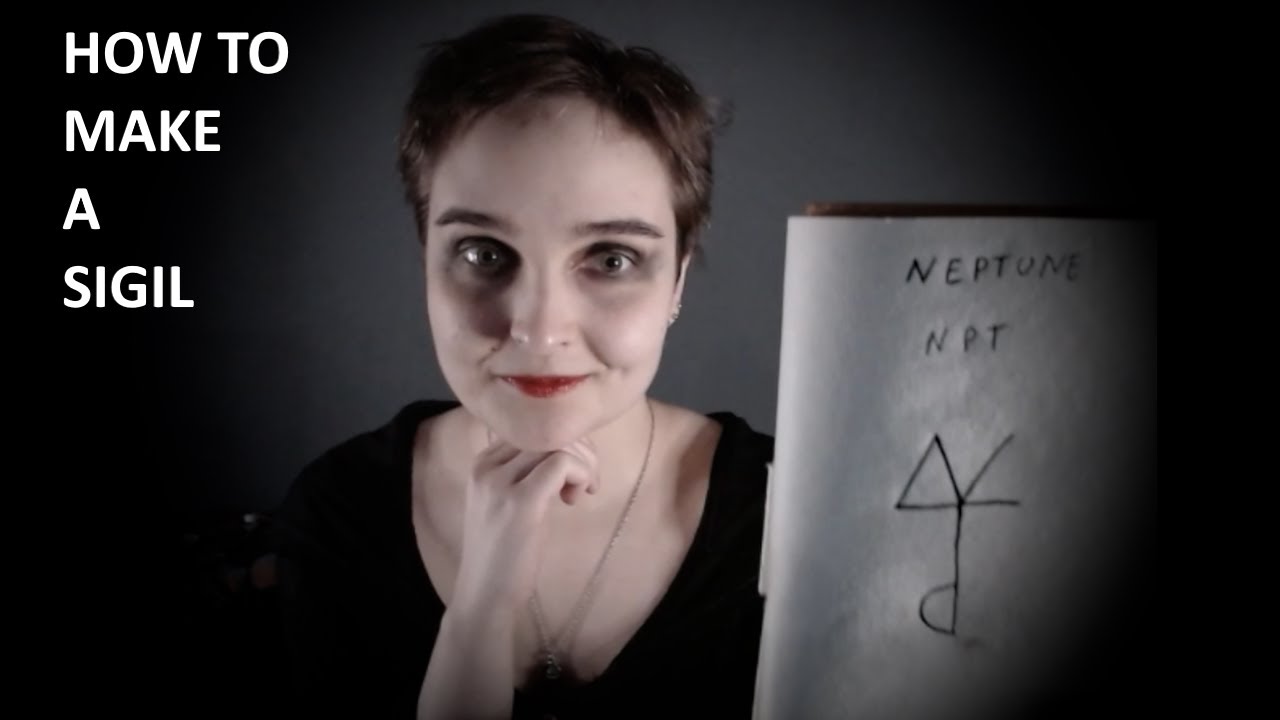 Chaos Magick 101 - how to make a sigil - YouTube