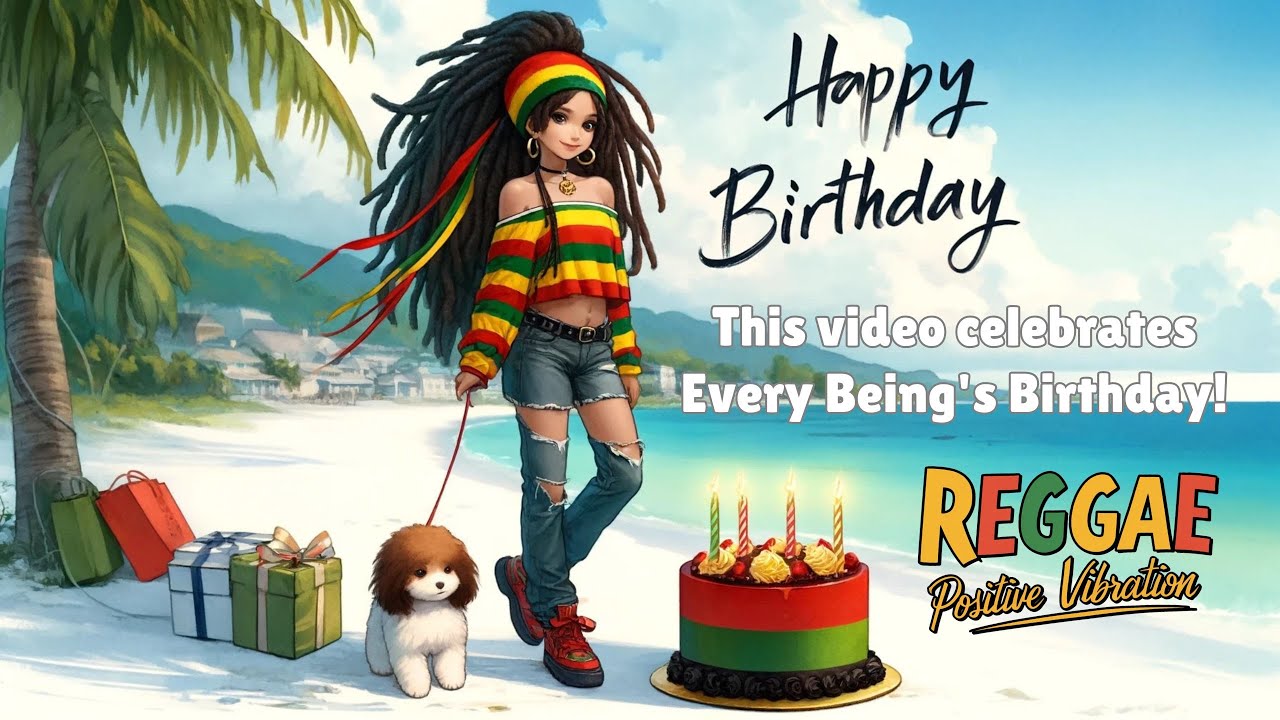 [Reggae] A Happy Birthday Song for All 🌍🤖 | Celebrate Every Life with ...